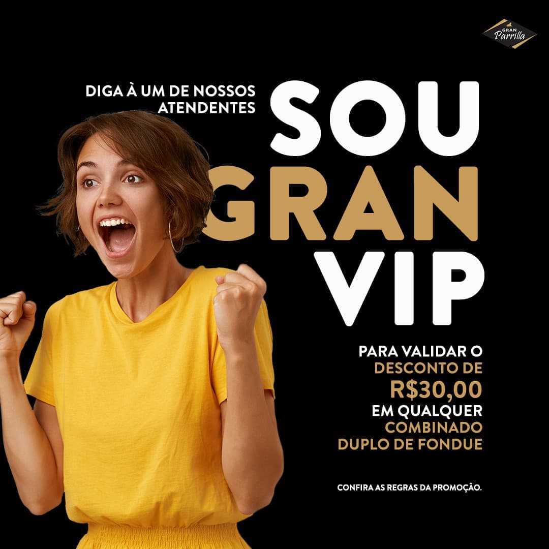 Promoções do Mês – Gran Parrilla Steakhouse